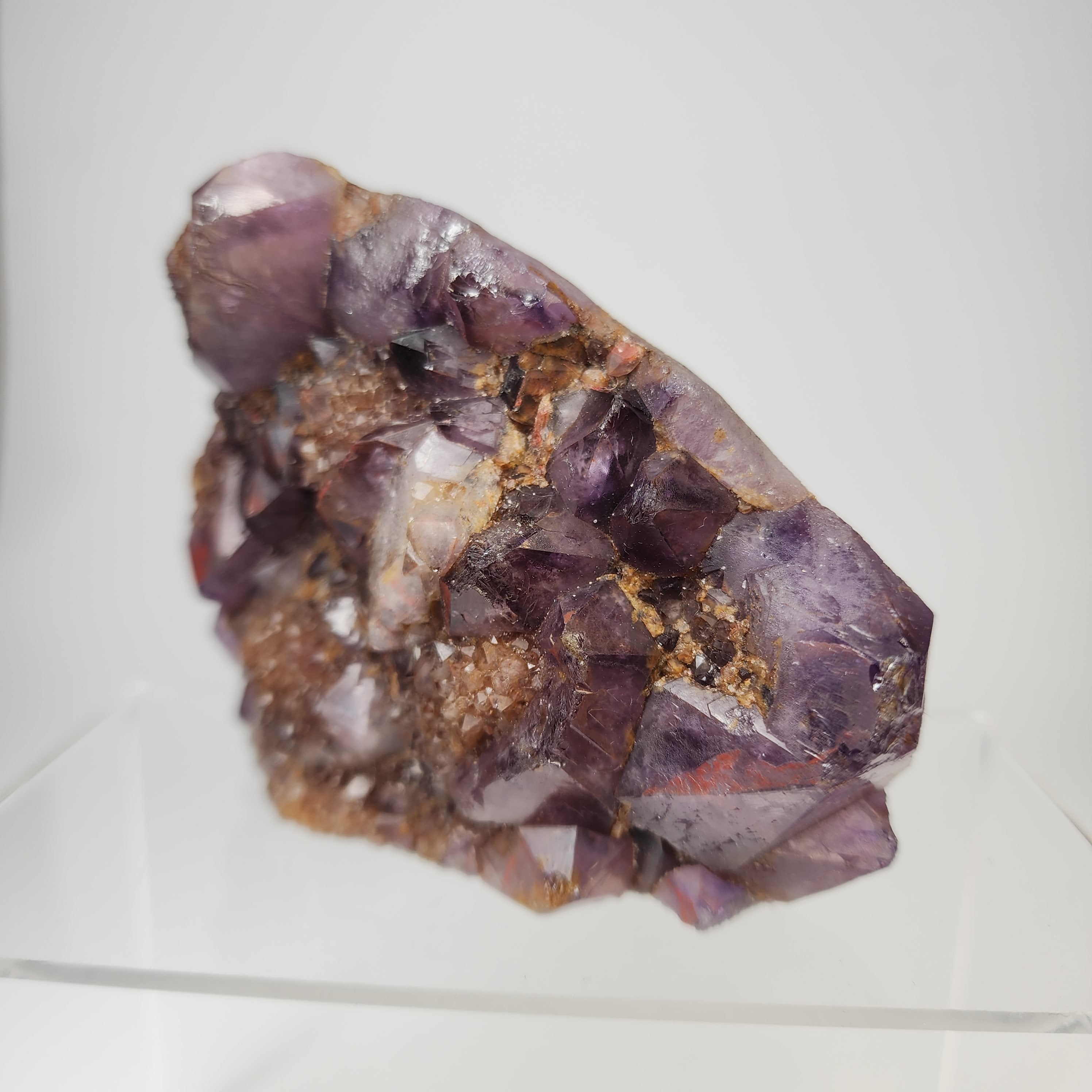 Alien Amethyst - aka Hematite Included Amethyst Elestials from Hyderab ...