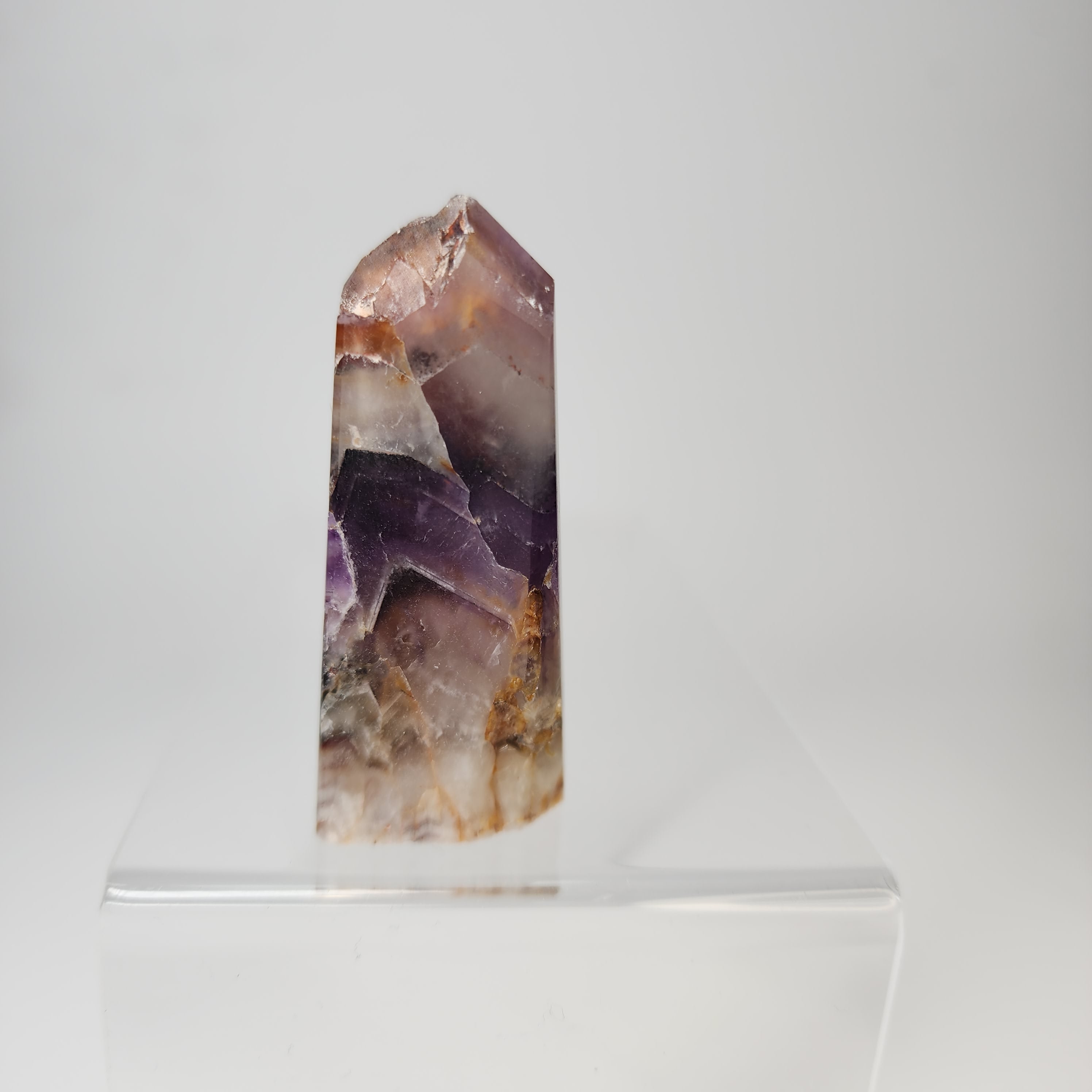 Alien Amethyst - aka Hematite Included Amethyst Elestials from Hyderab ...