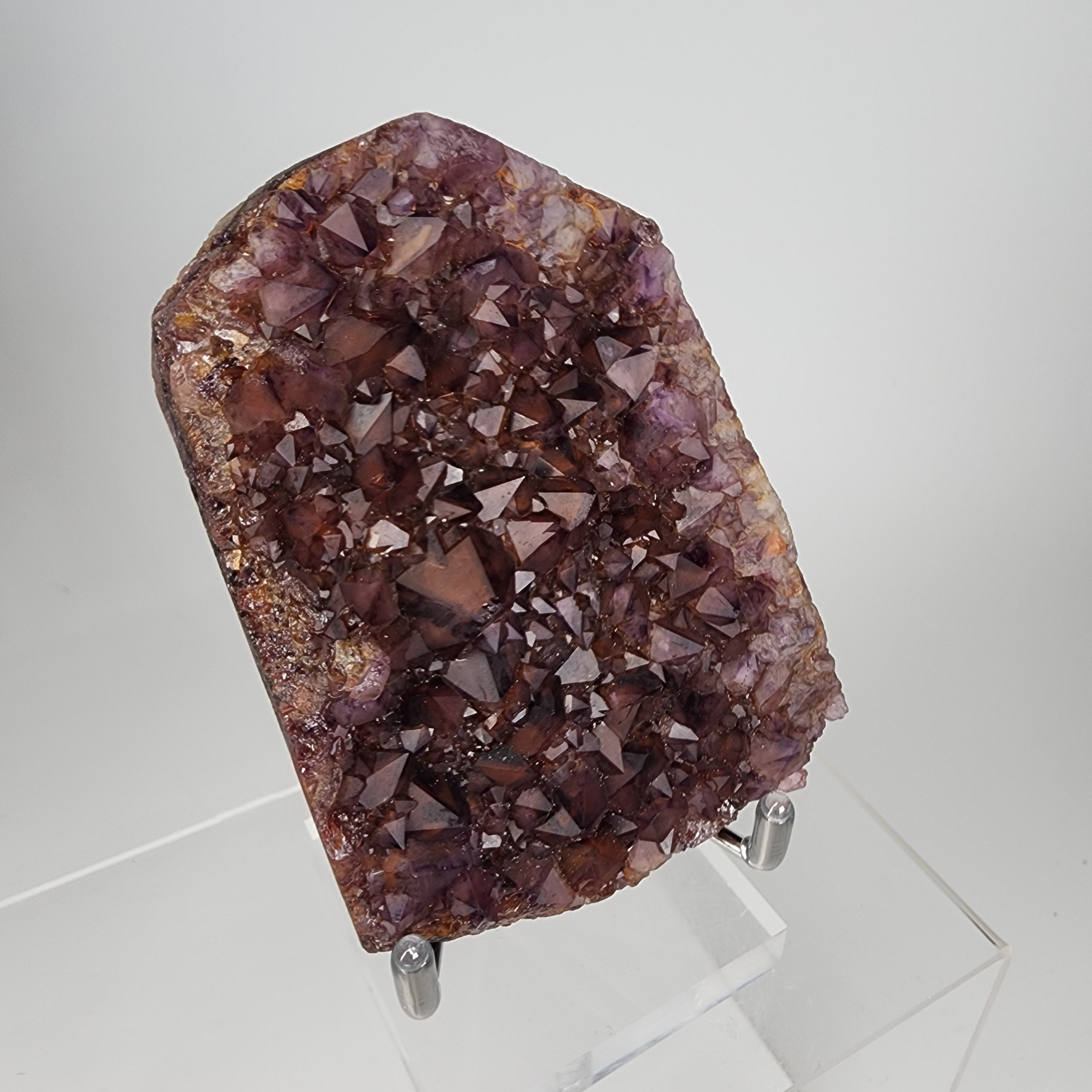Alien Amethyst - aka Hematite Included Amethyst Elestials from Hyderab ...