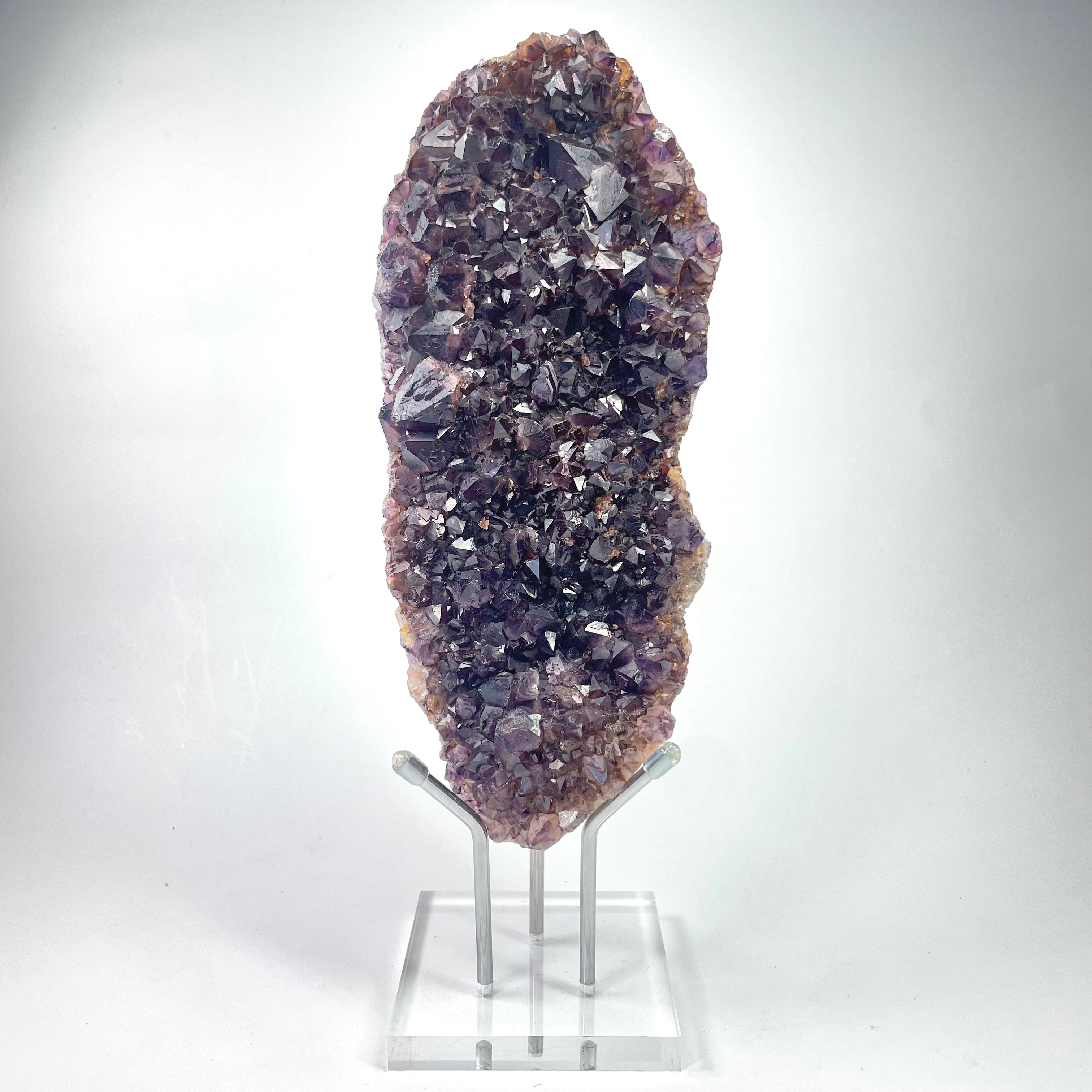 Alien Amethyst - aka Hematite Included Amethyst Elestials from Hyderab ...